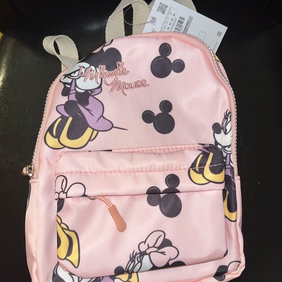 Zara | Accessories | Zara X Disney Minnie Mouse Pink Mini Backpack Kids ...